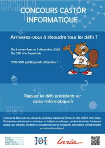Concours Castor Informatique - APMEP Toulouse